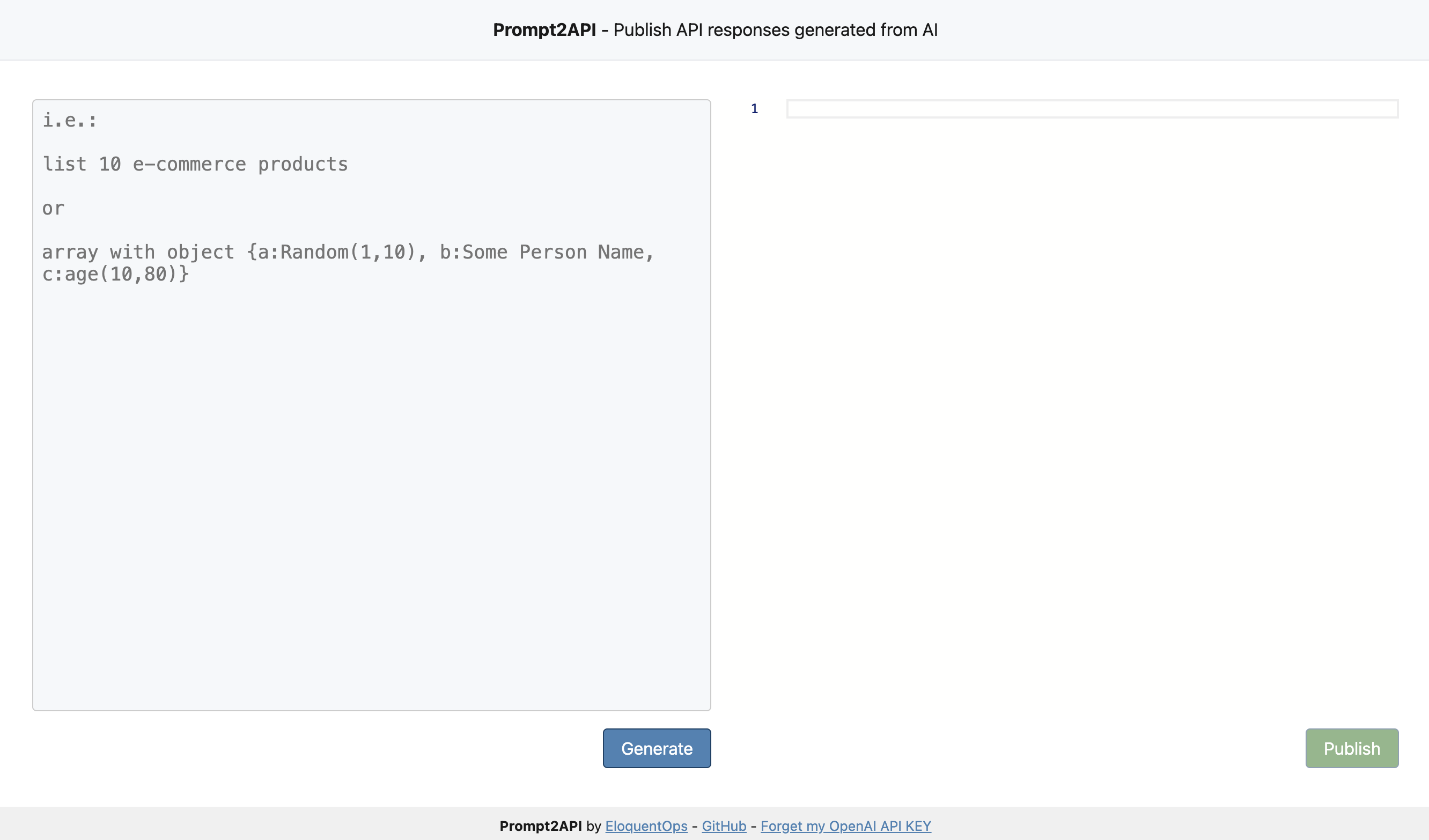 Introducing Prompt2API our free tool to generate and publish synthetic ...