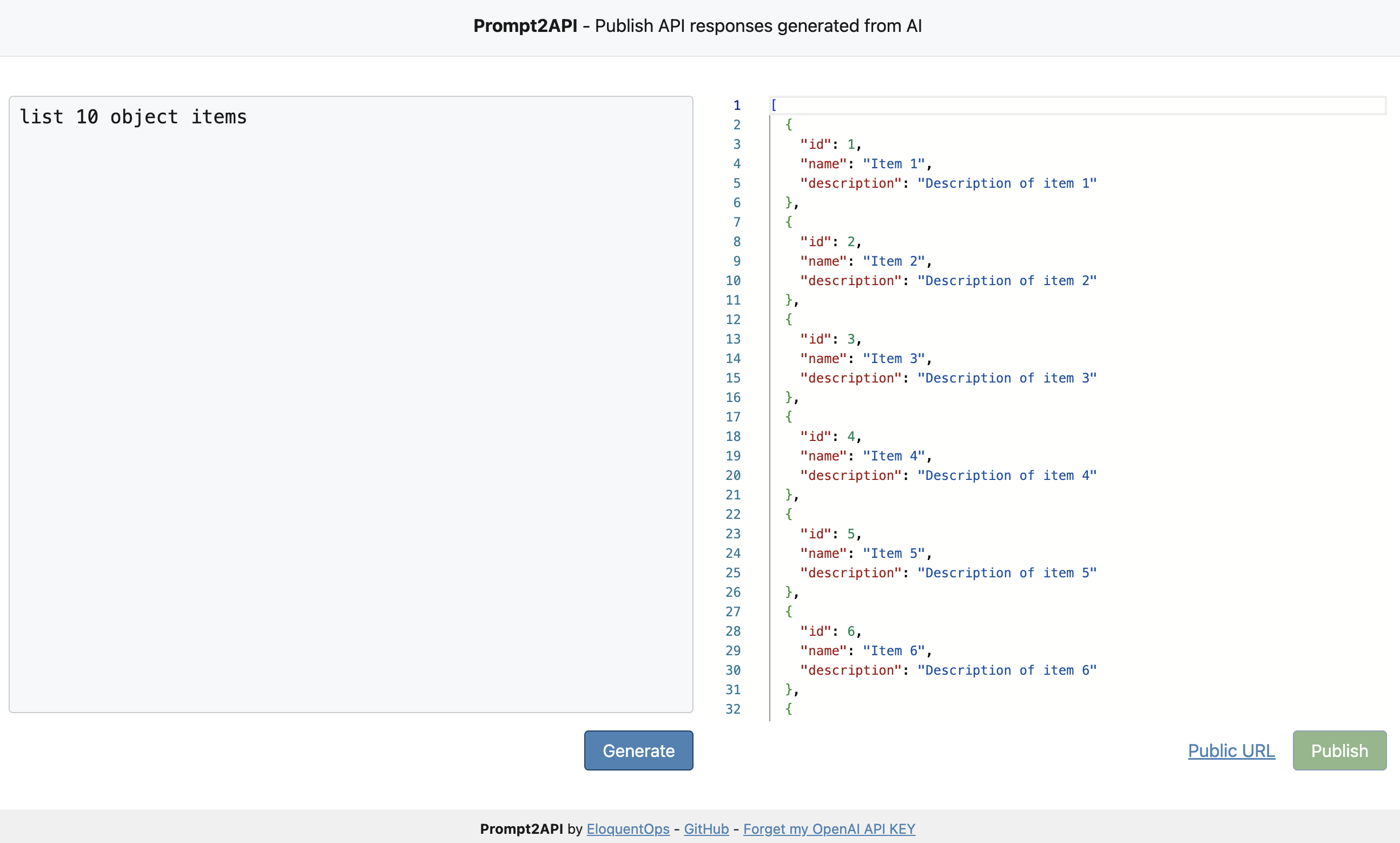 Introducing Prompt2API our free tool to generate and publish synthetic ...