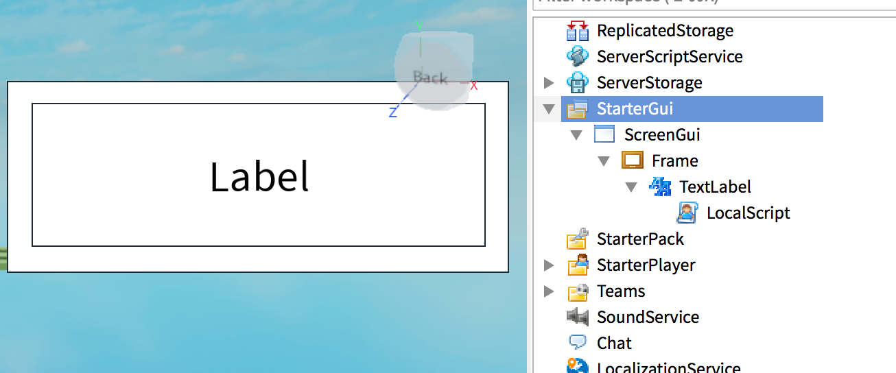 Roblox Script Making a UI panel with dynamic value @ Fabio Franchino